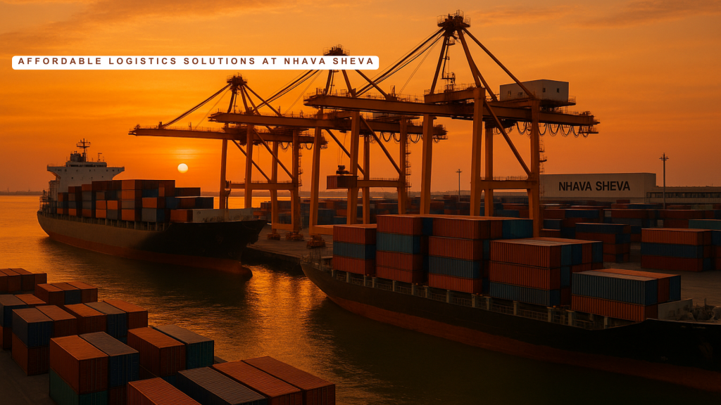 Affordable Logistics Solutions at Nhava Sheva - APT Logistics
