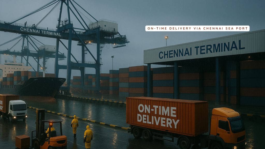 On-Time Delivery via Chennai Sea Port - APT Logistics