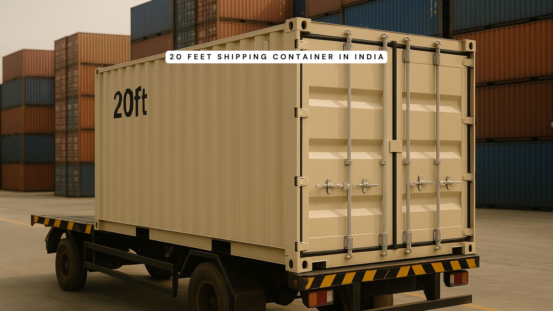20 Feet Shipping Container in India - APT Logistics