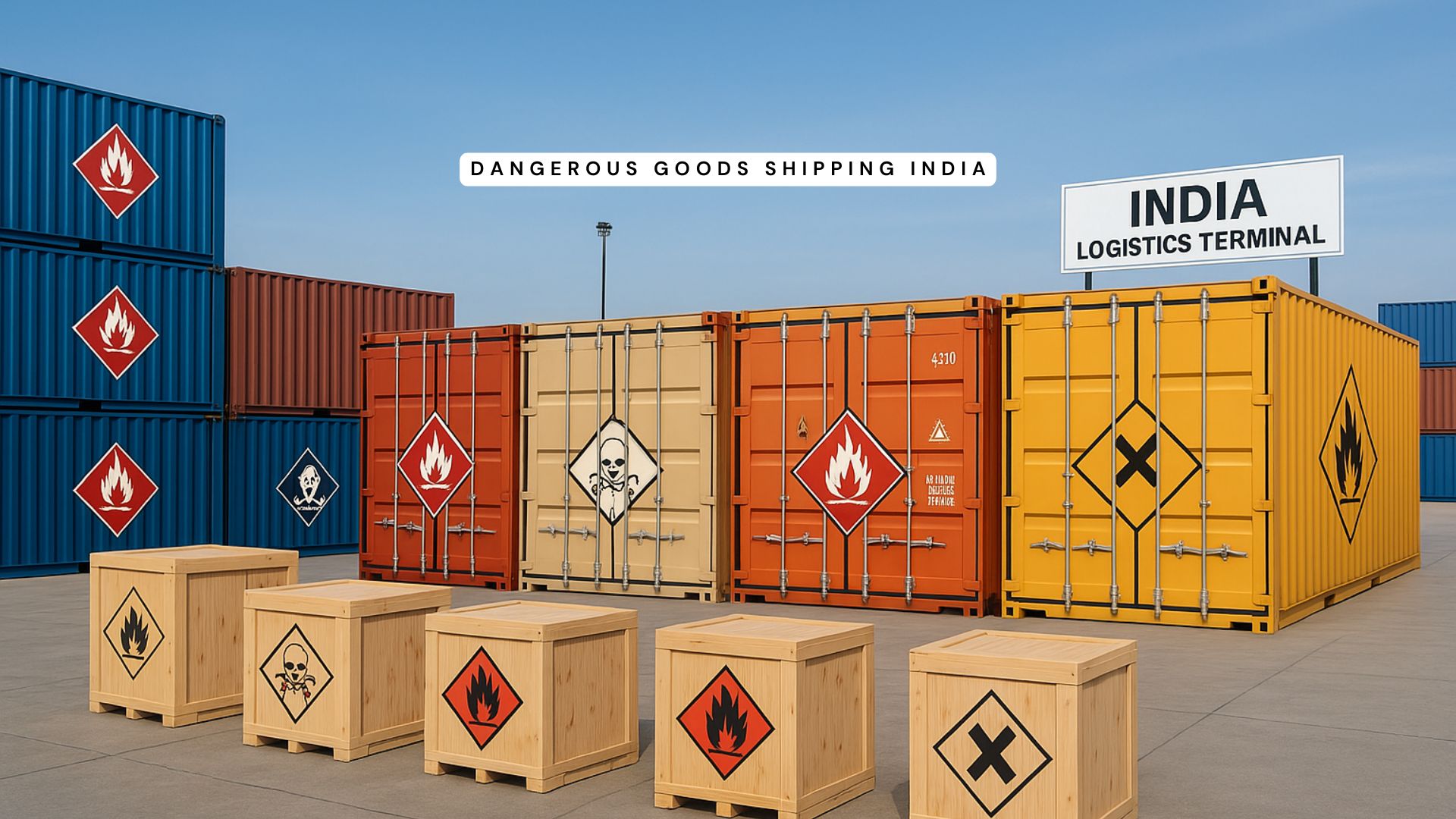 Dangerous Goods Shipping India - APT Logistics