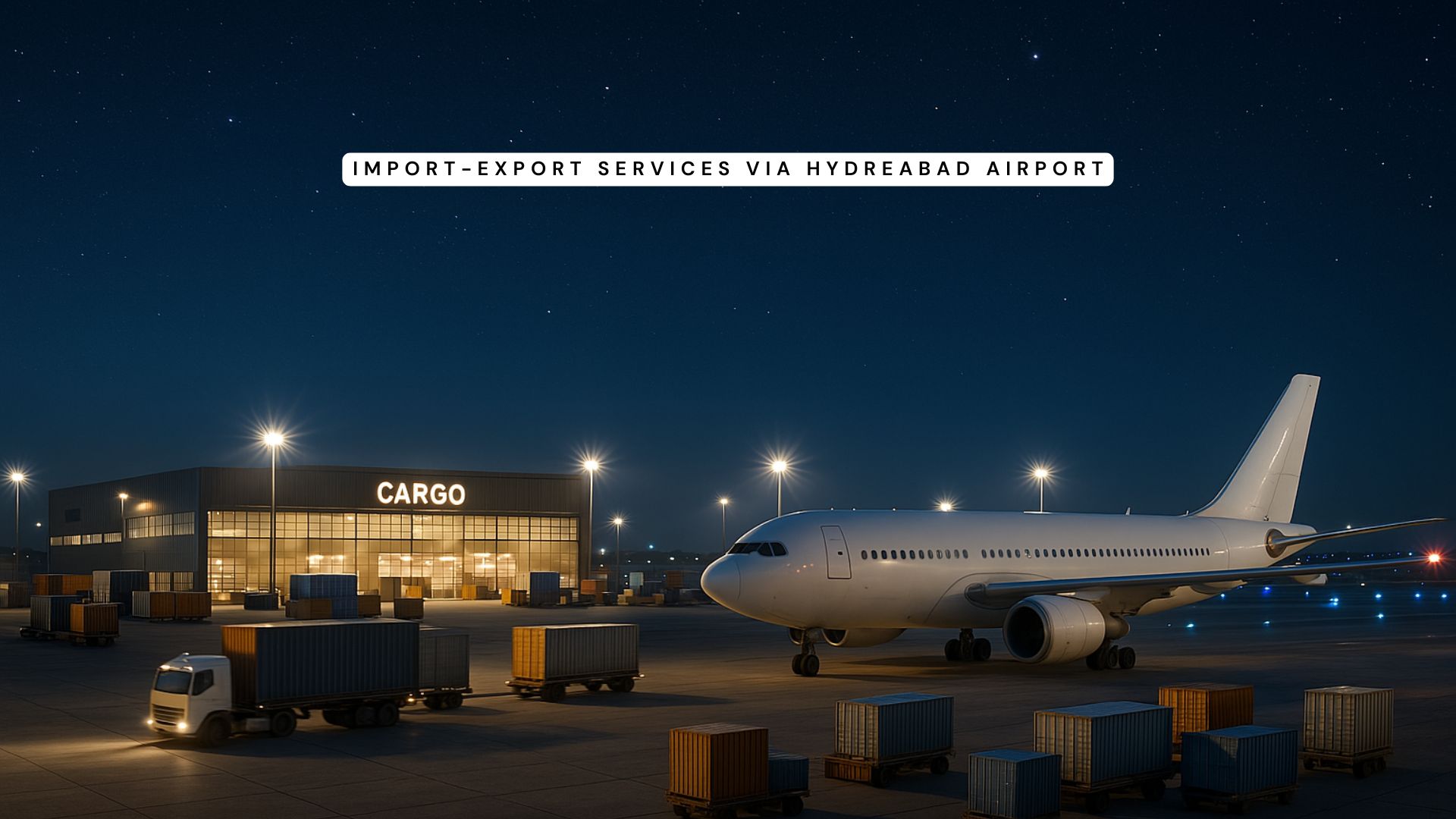 Import-Export Services via Hyderabad Airport - APT Logistics