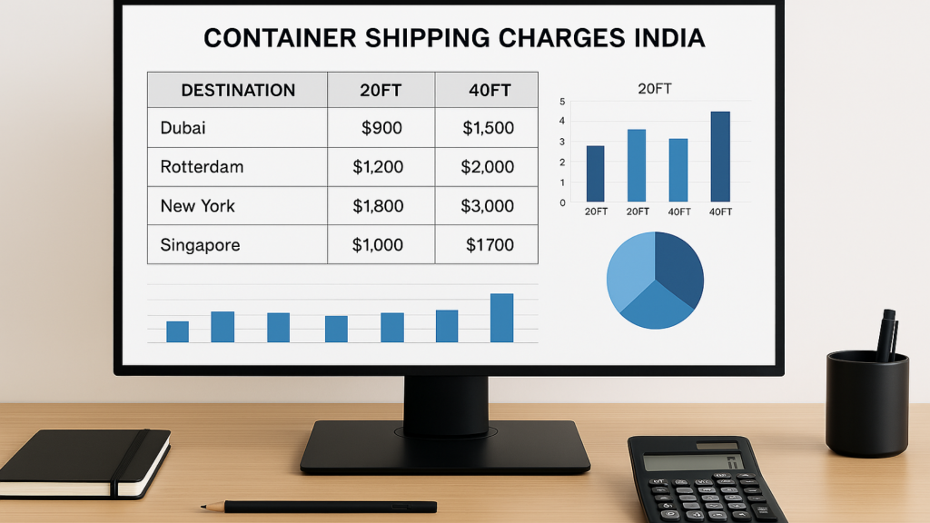 Container Shipping Charges India - APT Logistics