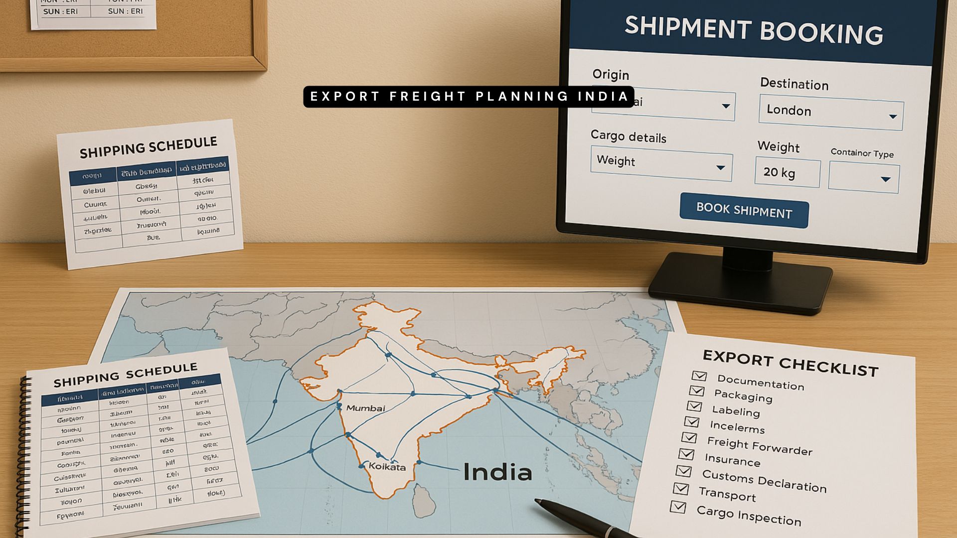 Export Freight Planning India - APT Logistics